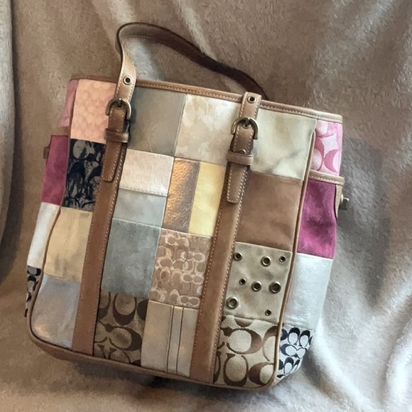 Coach | Bags | Coach Patchwork Tote | Poshmark